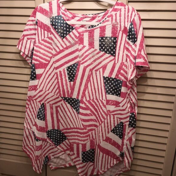 Allison Daley | Tops | Allison Daley Americana Top | Poshmark